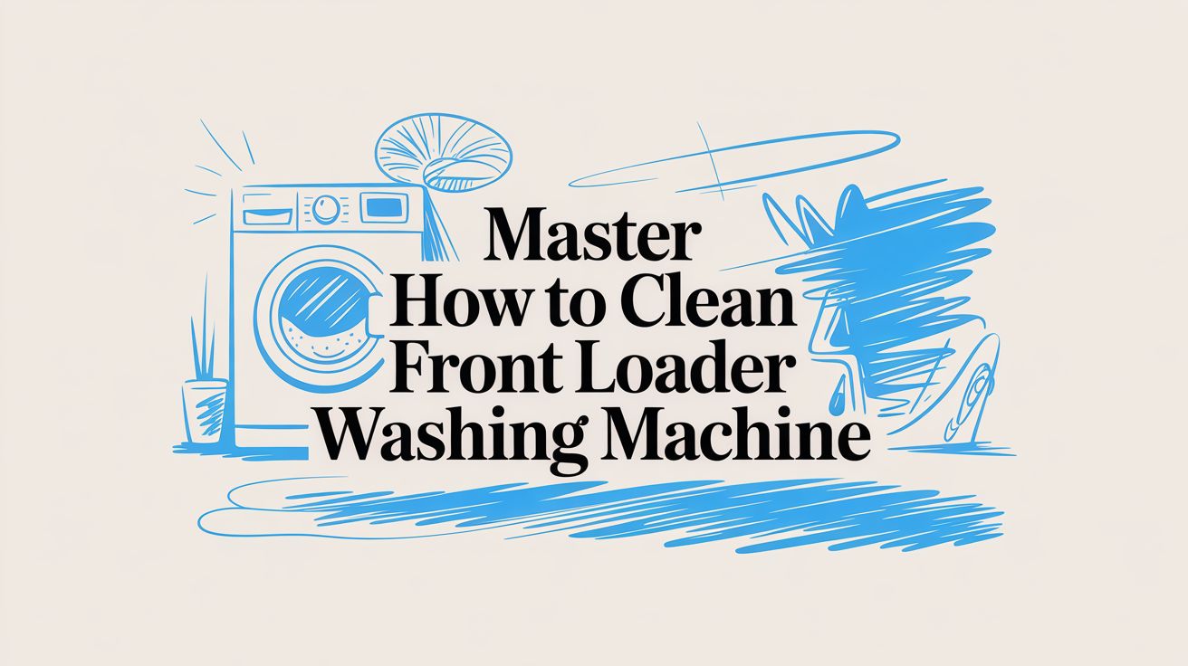 Master How to Clean Front Loader Washing Machine